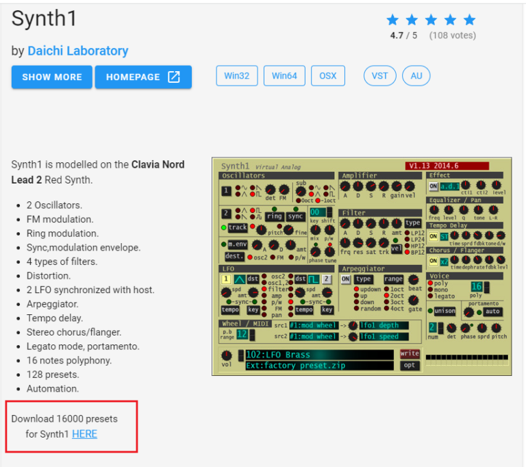 すっかり忘れていてSynth 1も音出ない | ボケないためのDTM