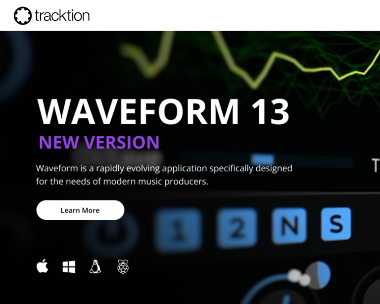 【無料DAW】Waveform Free 13入れるよ | ボケないためのDTM